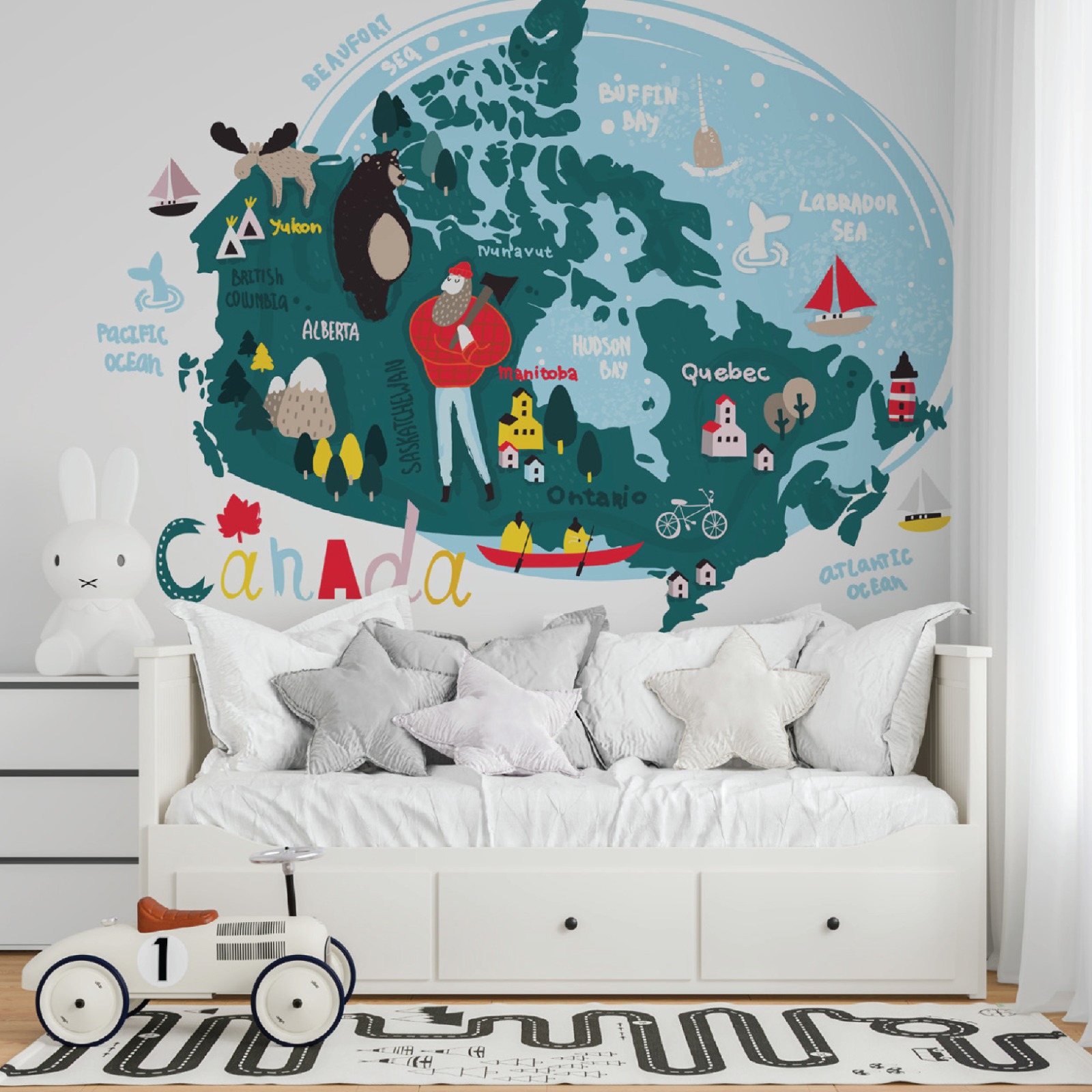 Transform Kids Room with Stunning Wallpaper Ideas